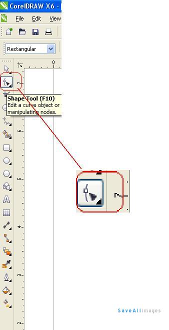 KB Corel Use Of The Shape Tool In CorelDRAW