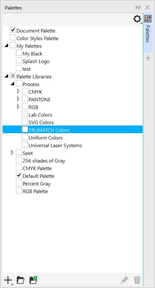 KB Corel I Lost My Color Palette On The Right Side Of My Workspace